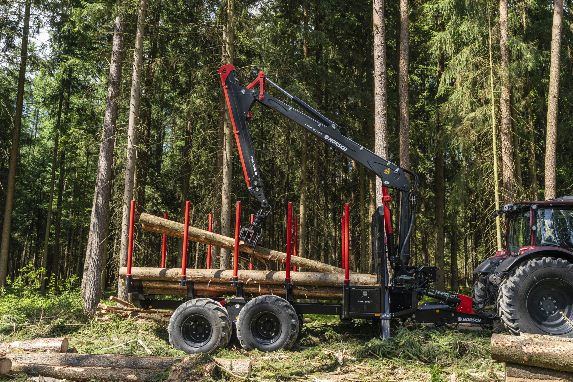 Cranes - Components - Forestry | HORSCH