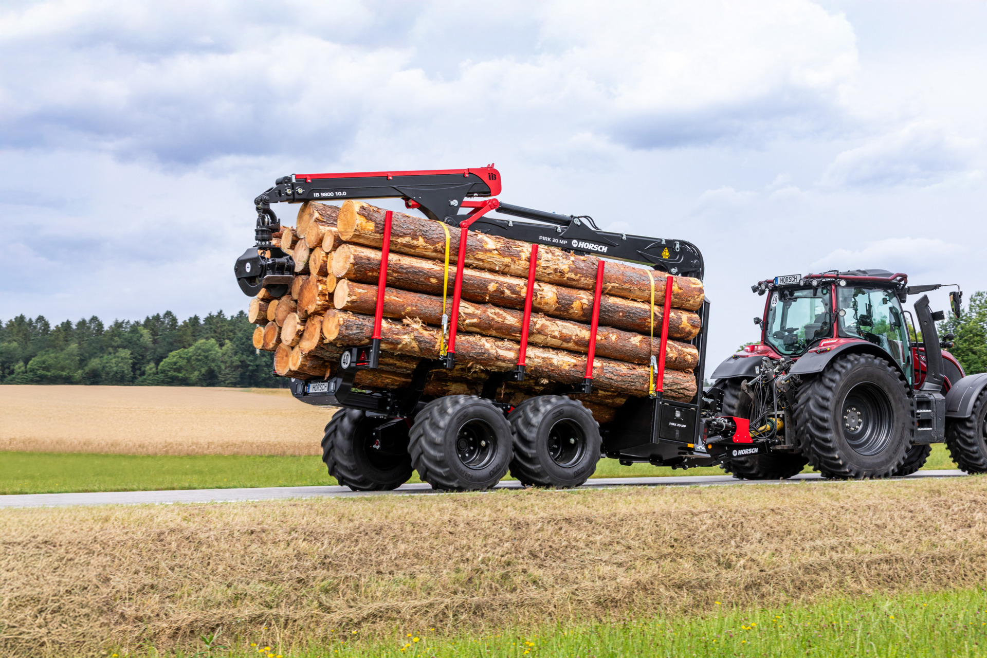 Pirk MP - Forwarder trailer - Forestry | HORSCH